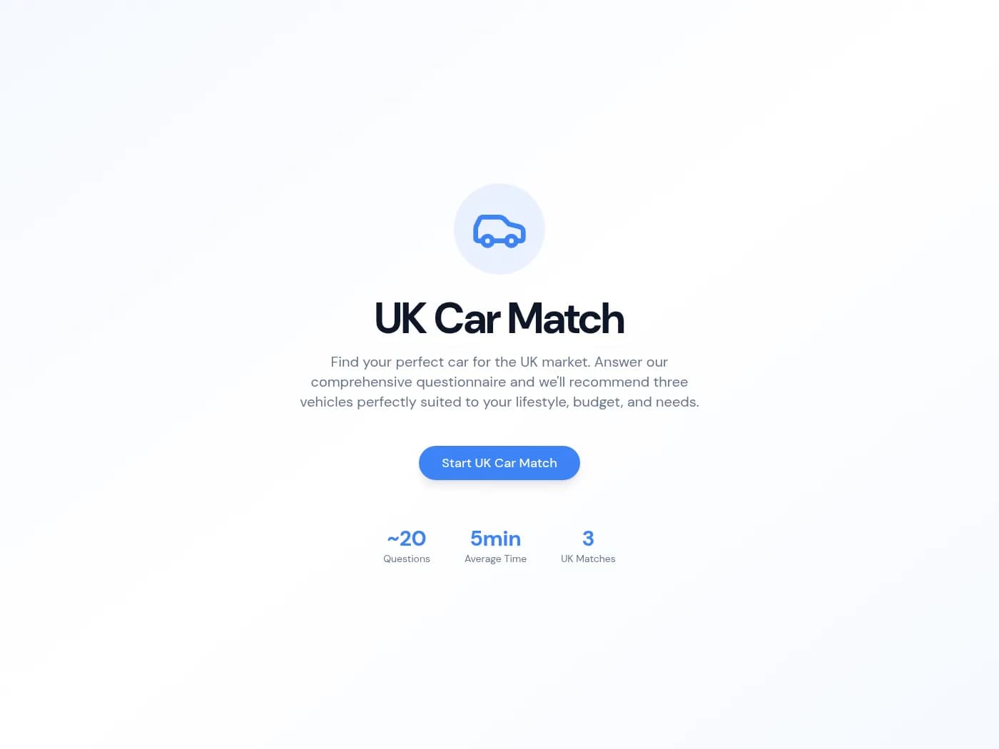 Car Finder Matchmaker