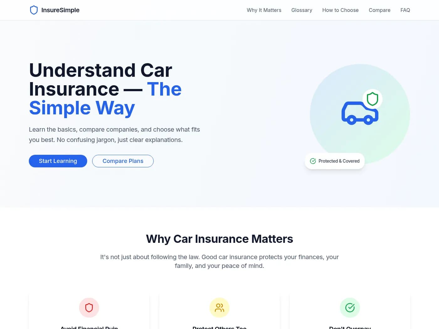 Car Insurance Simplified: An Easy Guide for Everyone