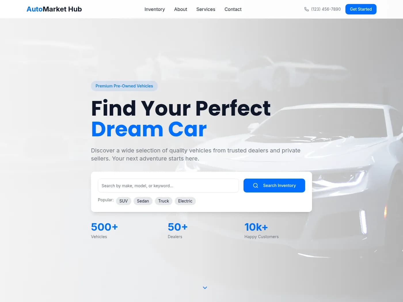 AutoMarket Hub