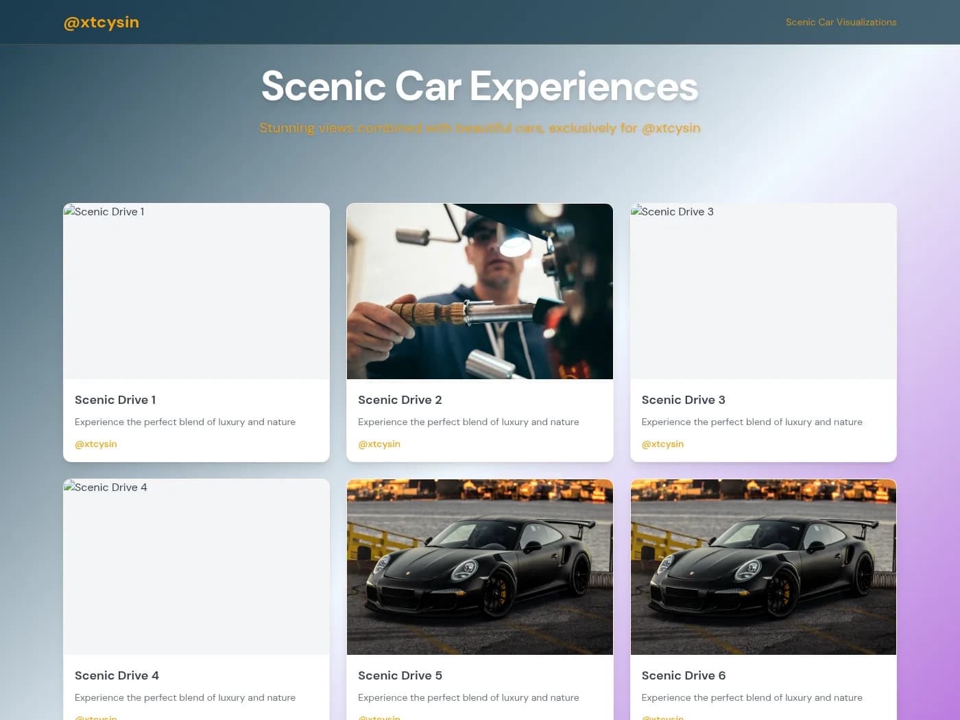 Scenic Car Visualizer