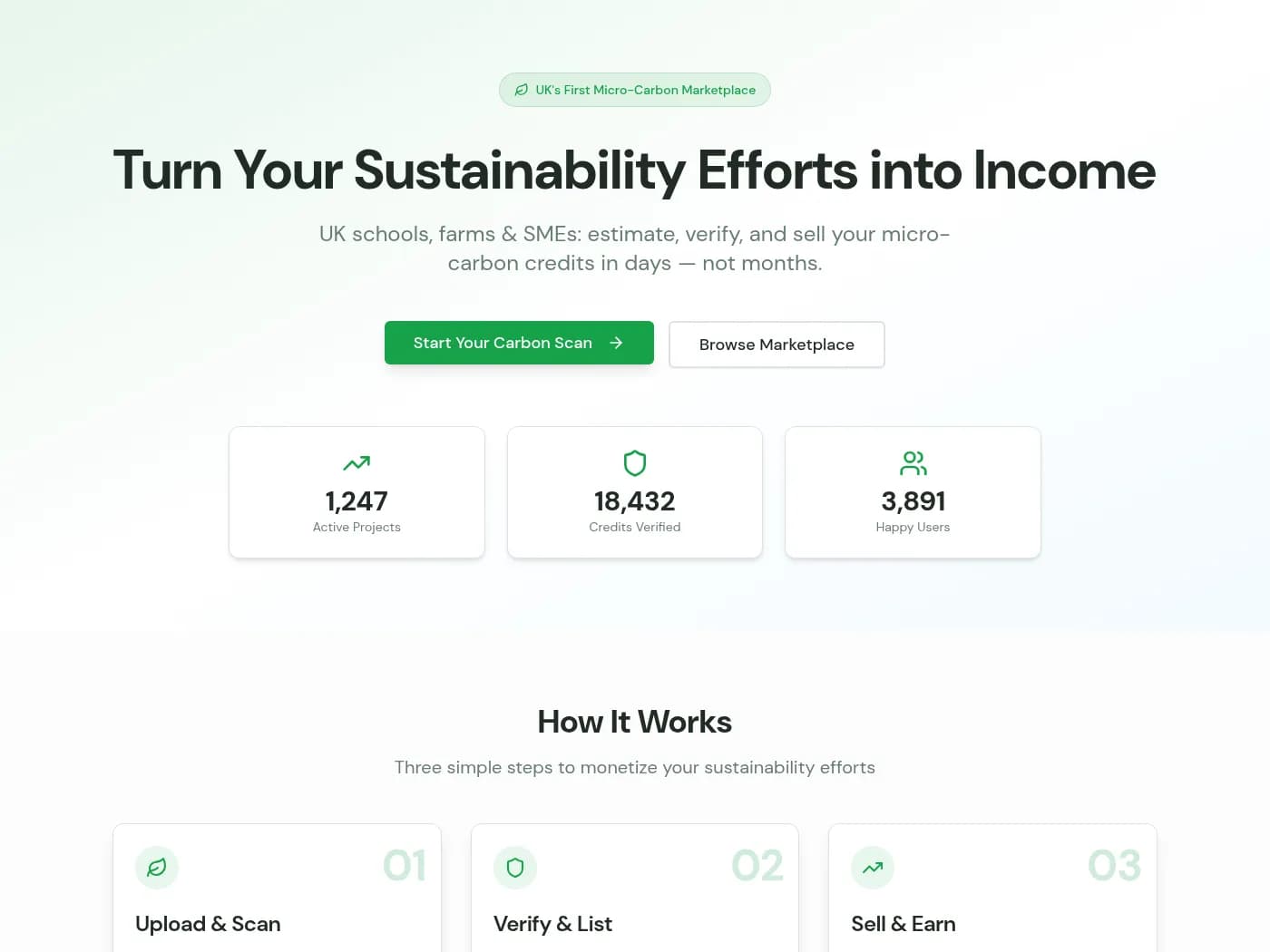 CarbonVision Marketplace