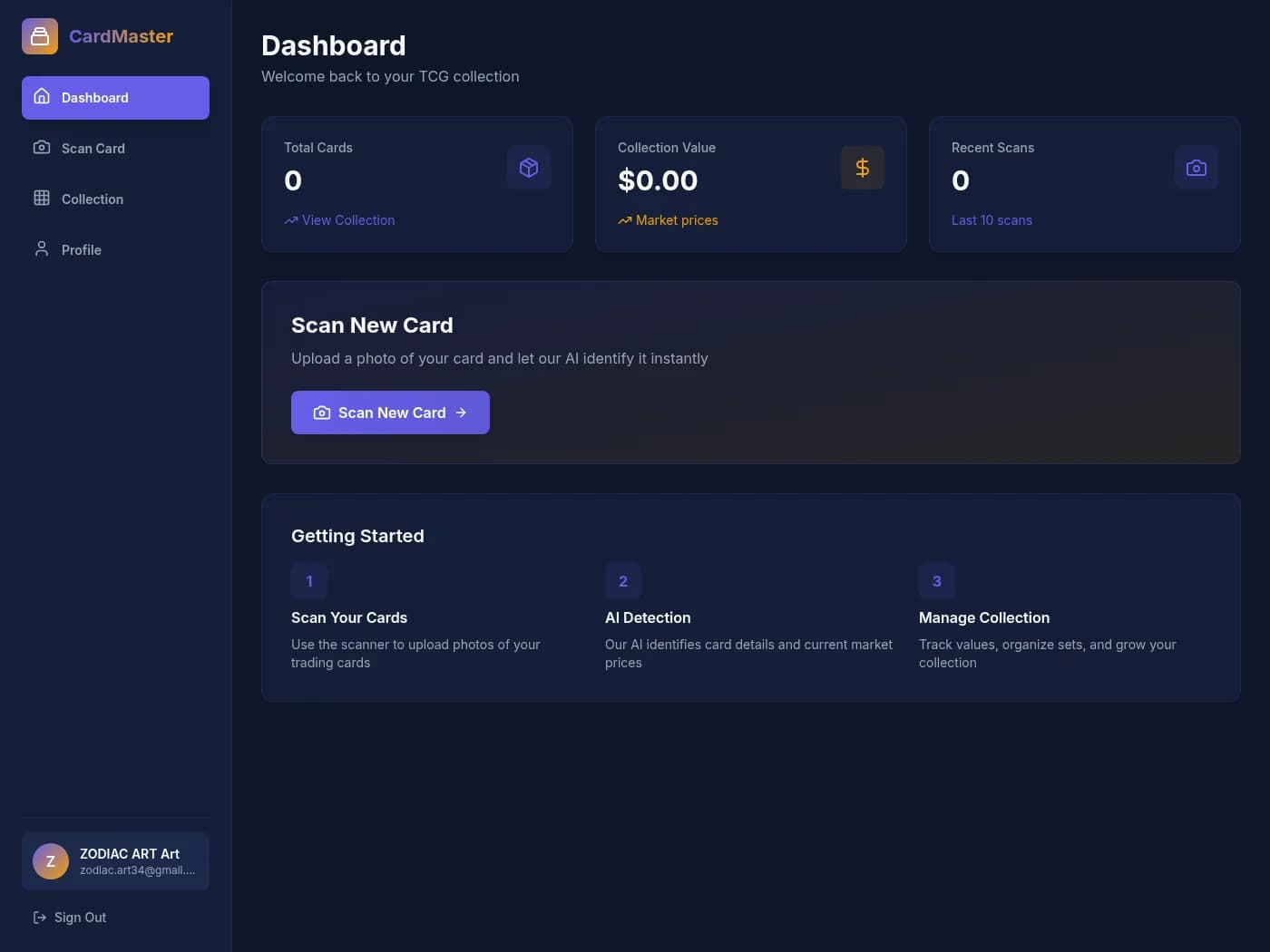 CardMaster: Modern Collection Management and Authentication Platform for TCG Collectors