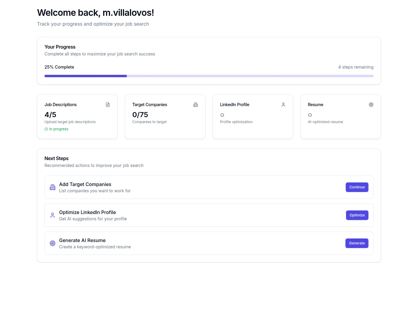 Career Launchpad for College Grads