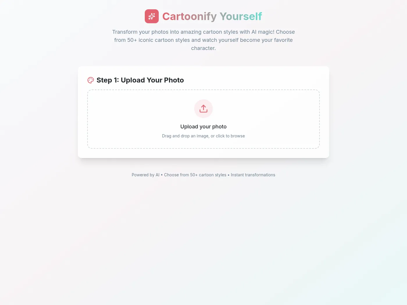 Cartoonify Yourself: AI Cartoon Style Image Transformer