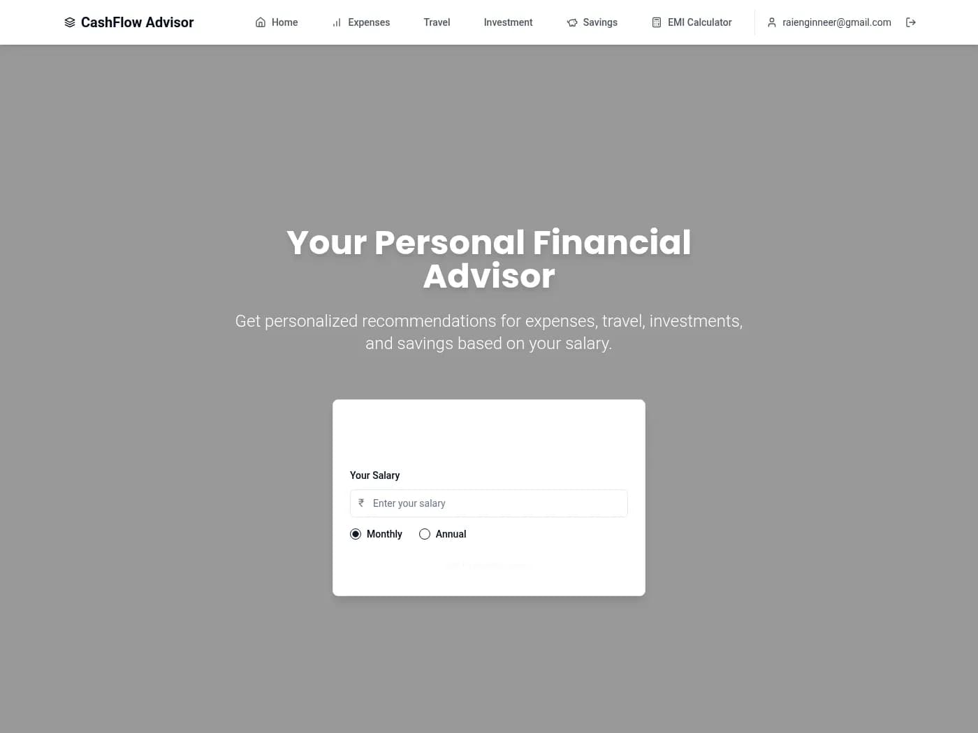 CashFlow Advisor