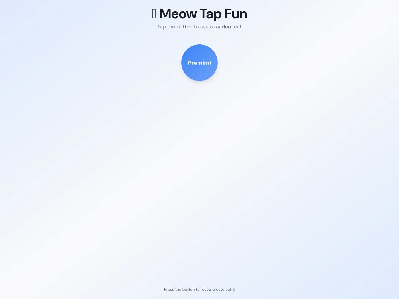 Meow Tap Fun