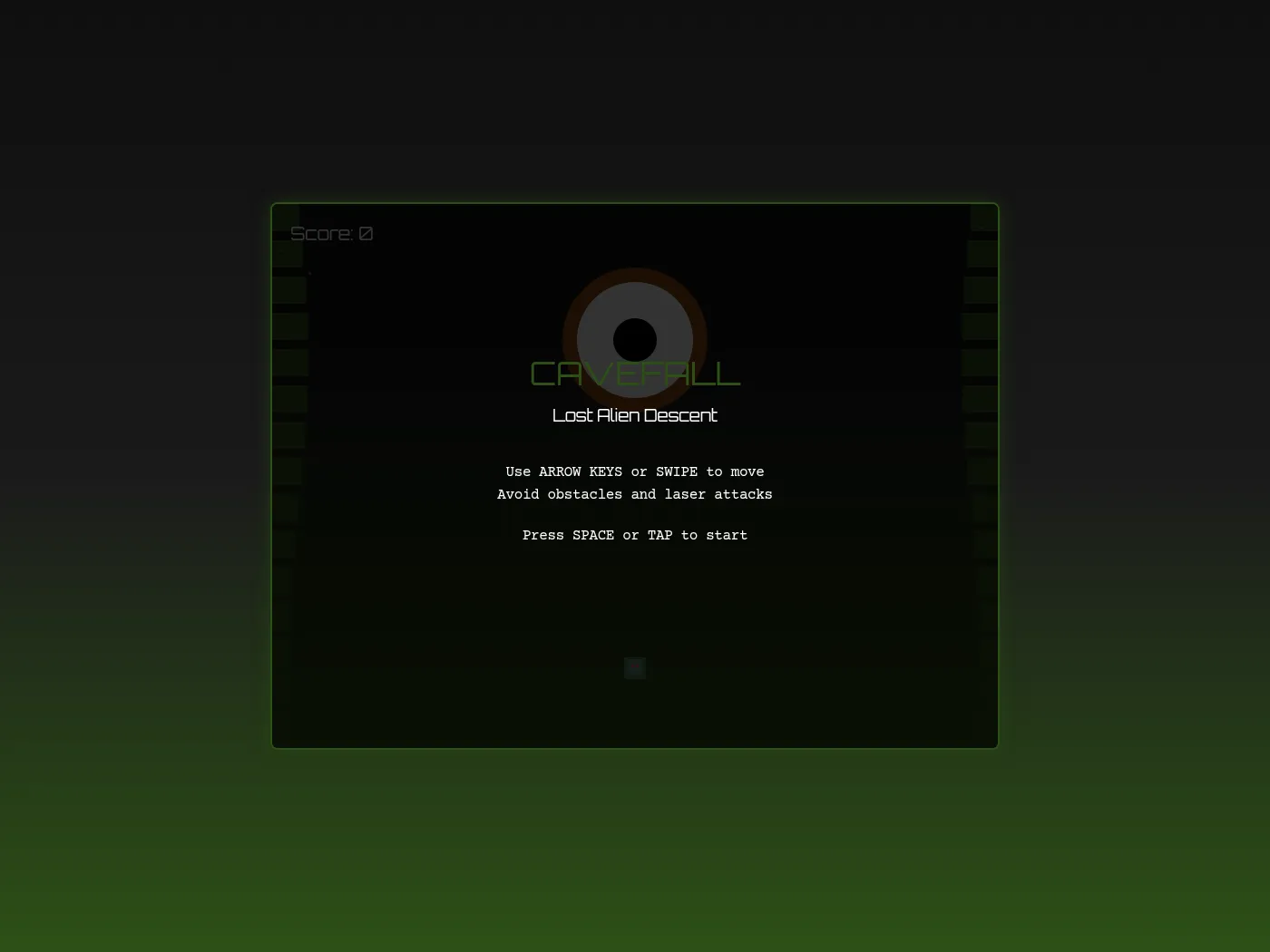 Cavefall: Lost Alien Descent