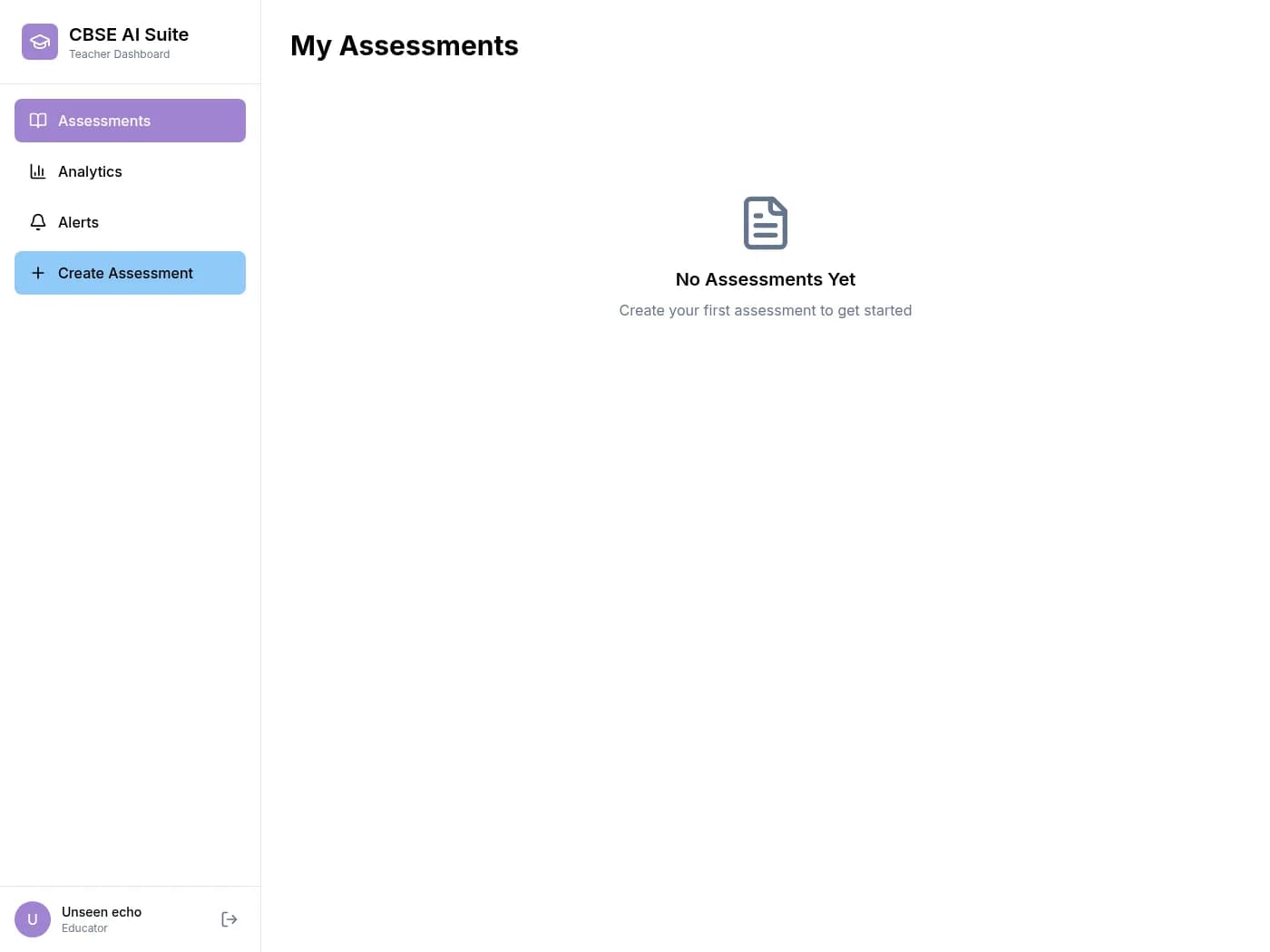 CBSE AI-Powered Assessment Suite for Teachers