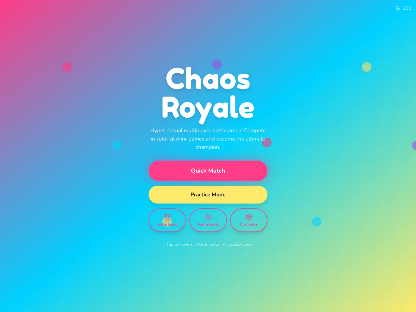 Chaos Royale: Hyper-Casual Multiplayer Battle Arena Game