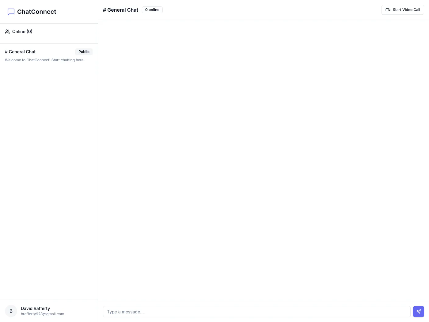 ChatConnect: Real-Time Messaging and Video Chat App