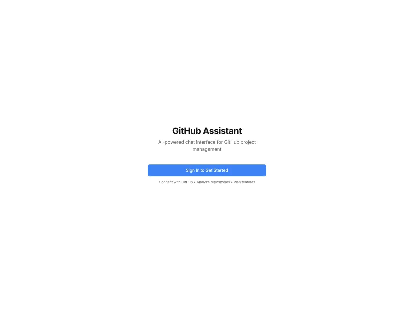 Chat-Driven SaaS Platform for AI-Powered GitHub Project Management