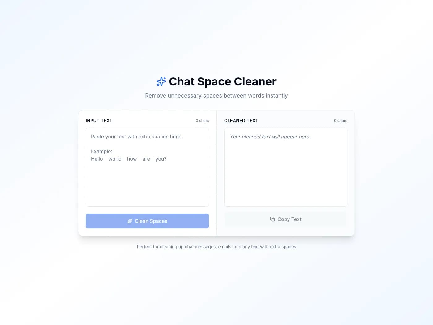 Chat Space Cleaner Bot