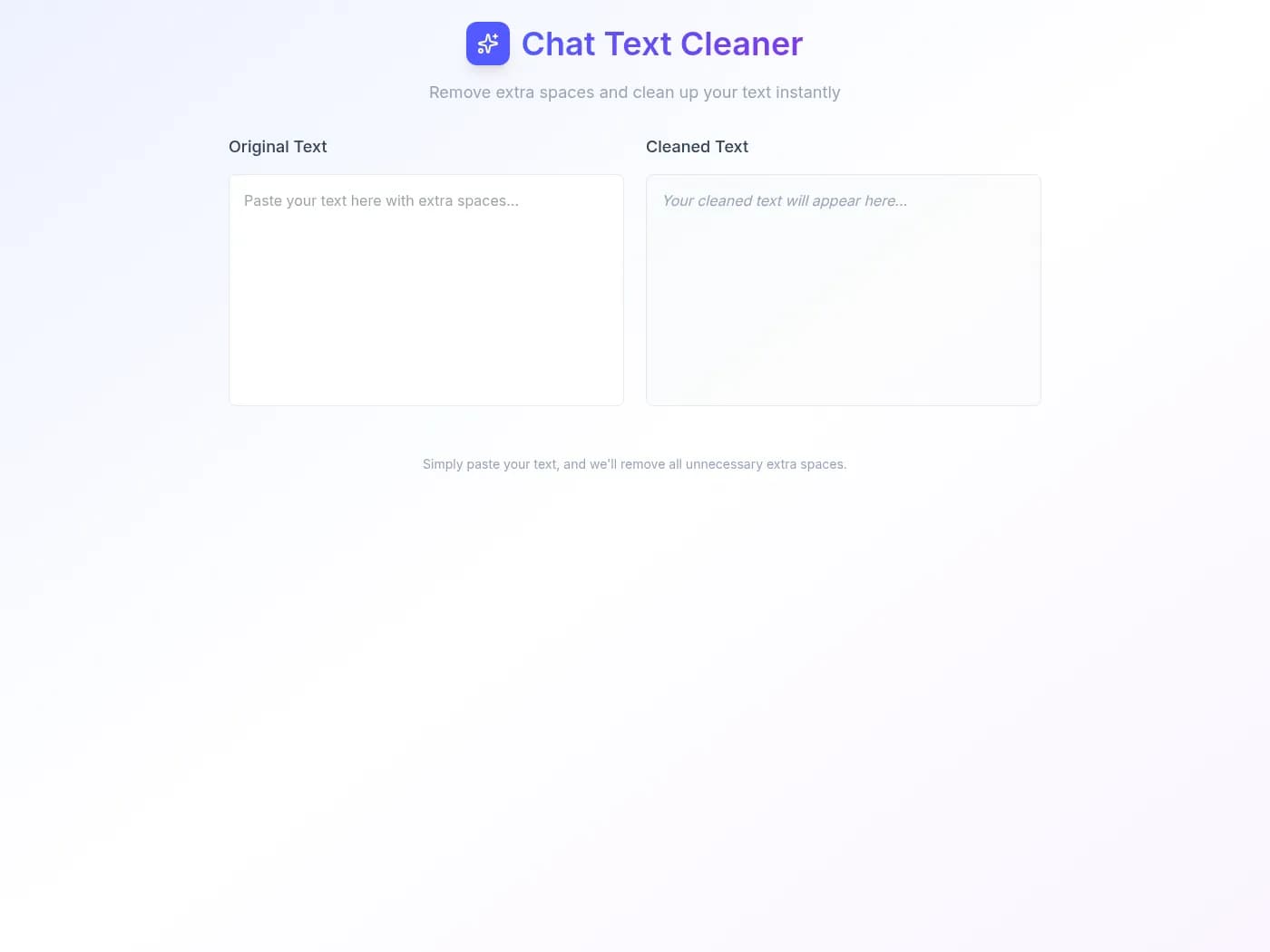 Chat Text Cleaner