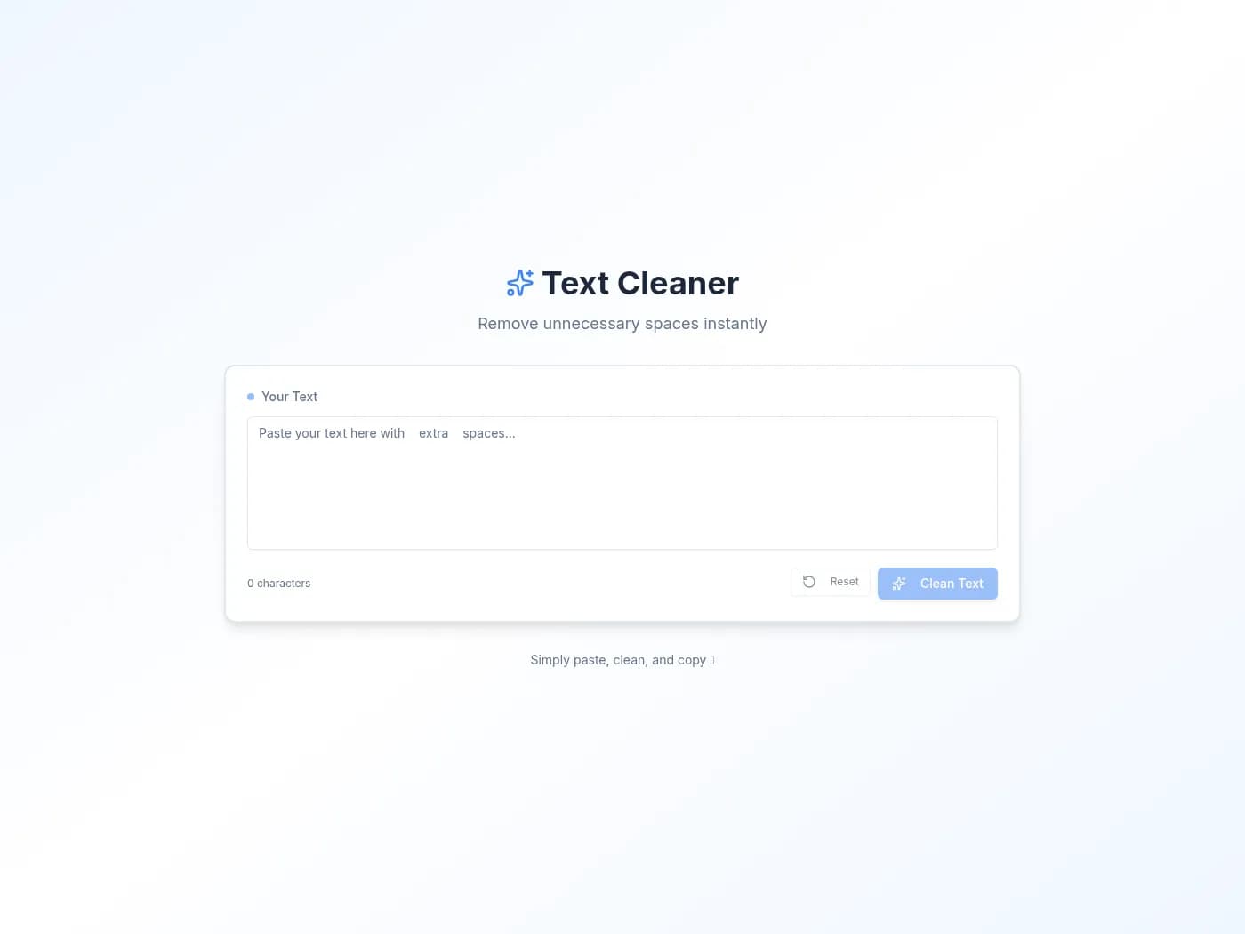 Chat Text Cleaner