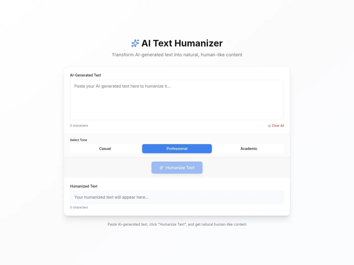 Chat Text Cleaner Tool
