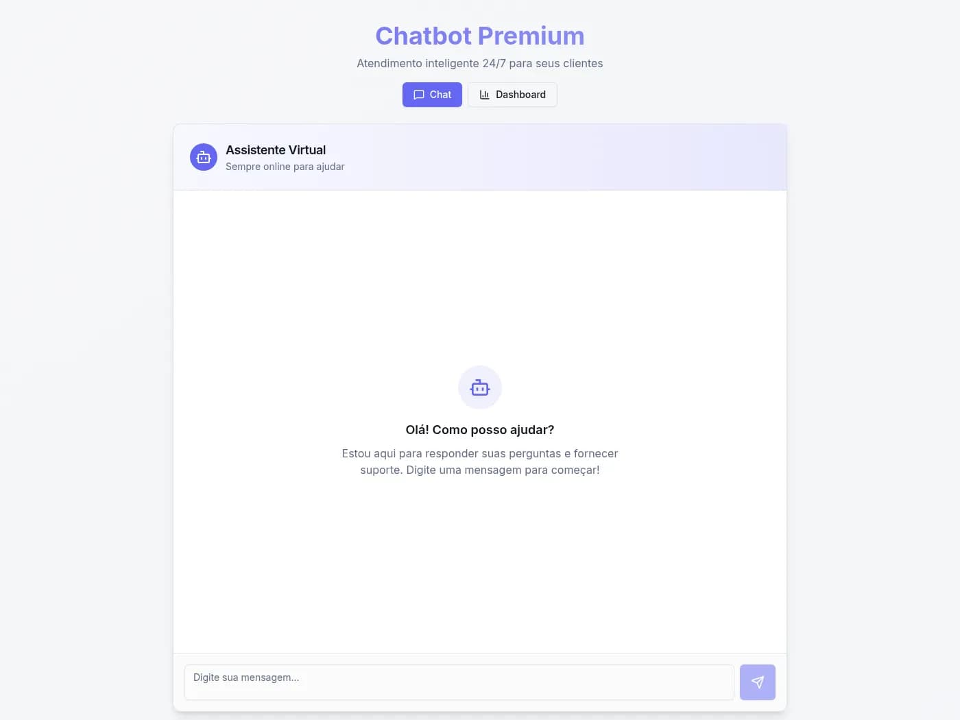 Chatbot de Atendimento ao Cliente