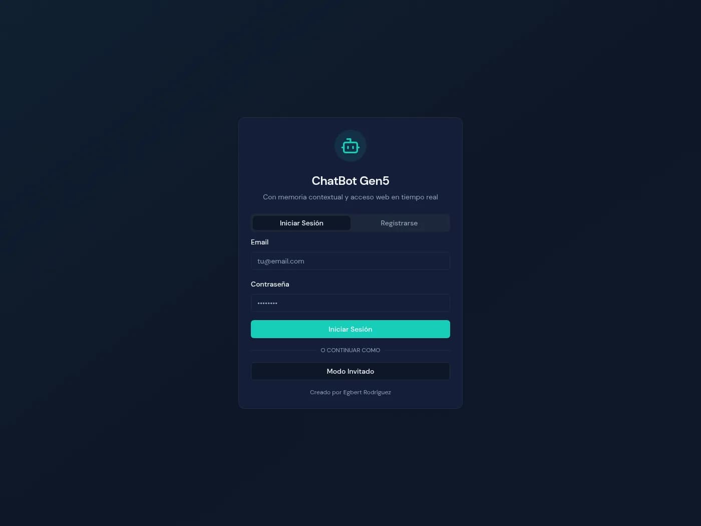 ChatBot Gen5 con Memoria y Acceso Web en Tiempo Real