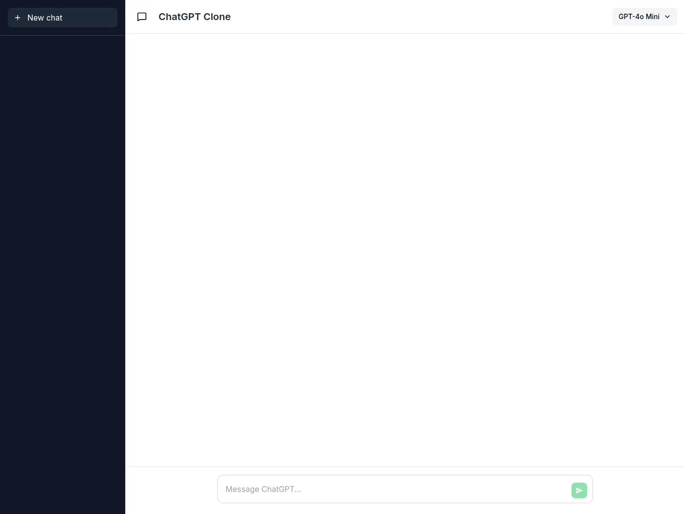 ChatGPT AI Clone