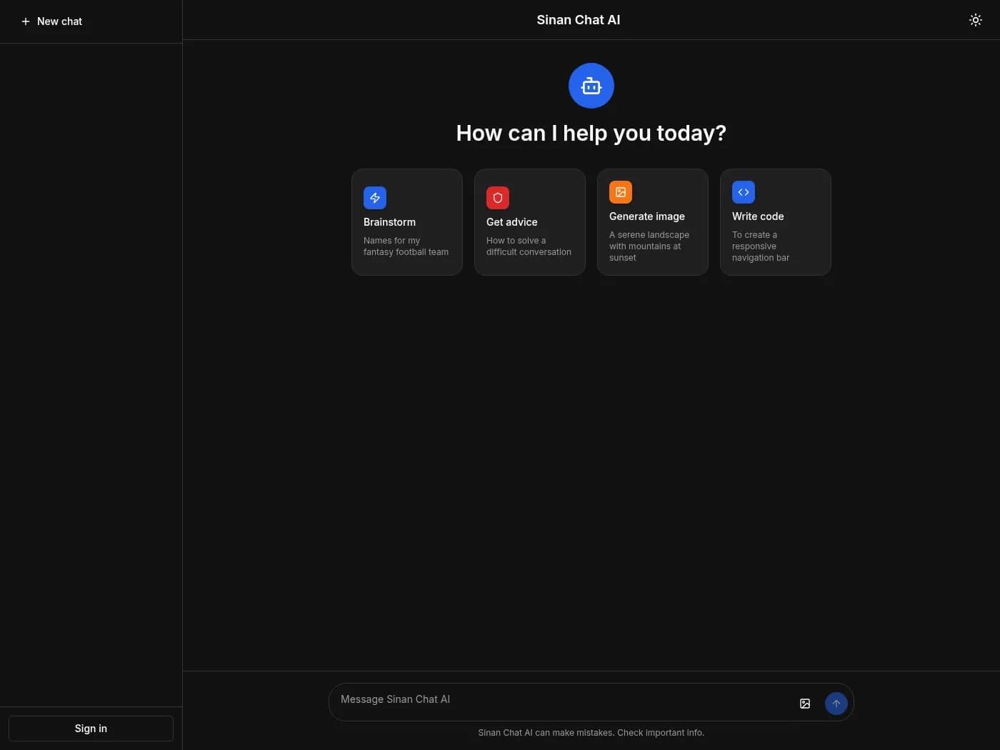 ChatGPT Inspired Conversational Web App