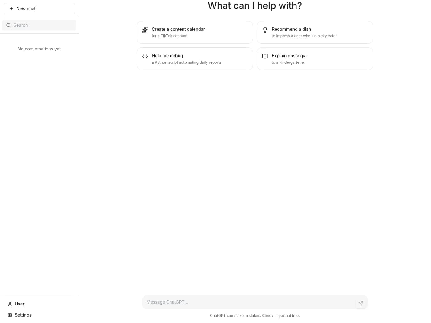 ChatGPT.com Clone