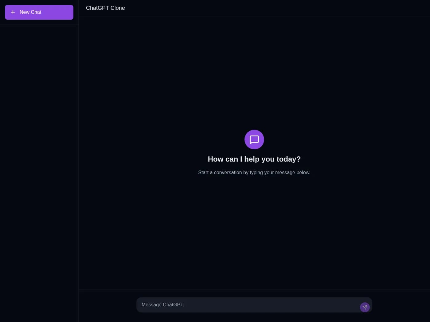 ChatGPT.com Clone with OpenRouter AI Integration
