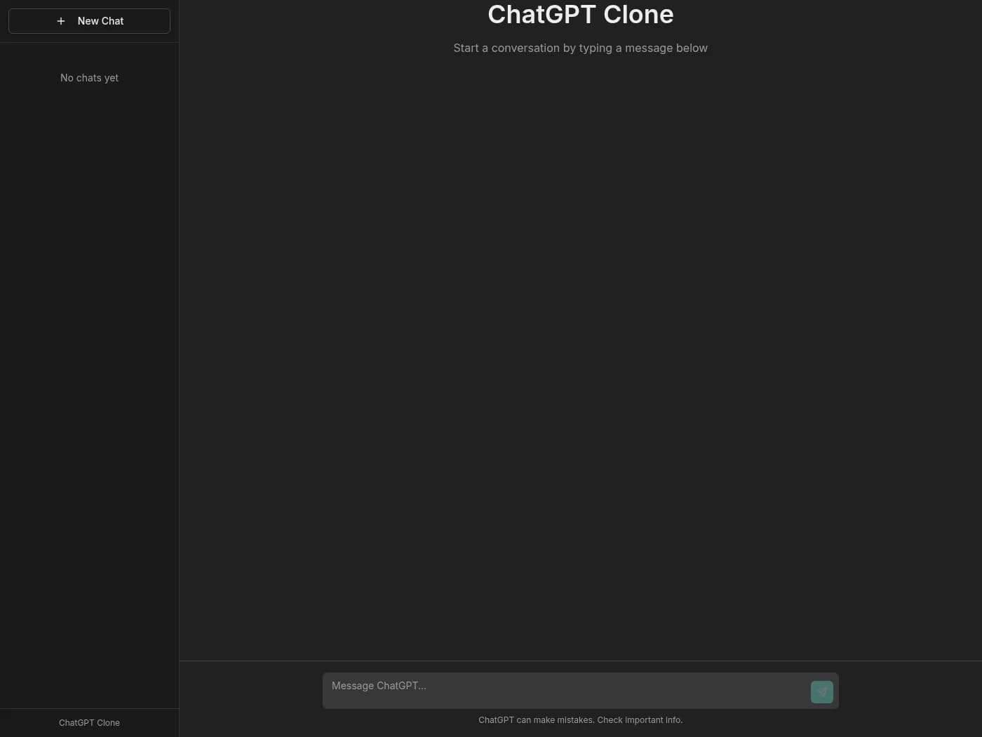 ChatGPT.com Web Clone