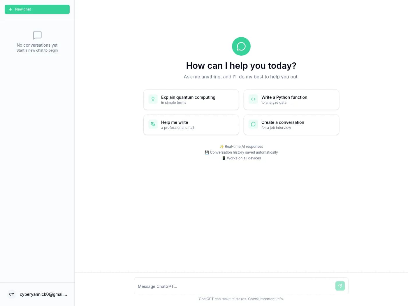 ChatGPT.com - AI Conversational Platform