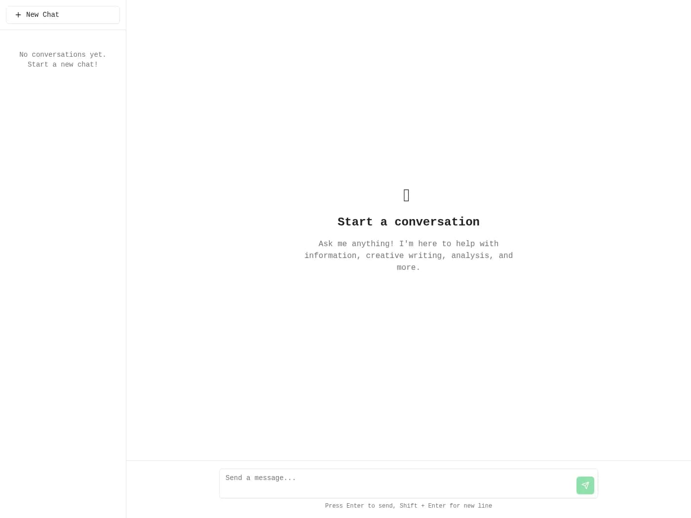 ChatGPT-like AI Web App with Integrated API