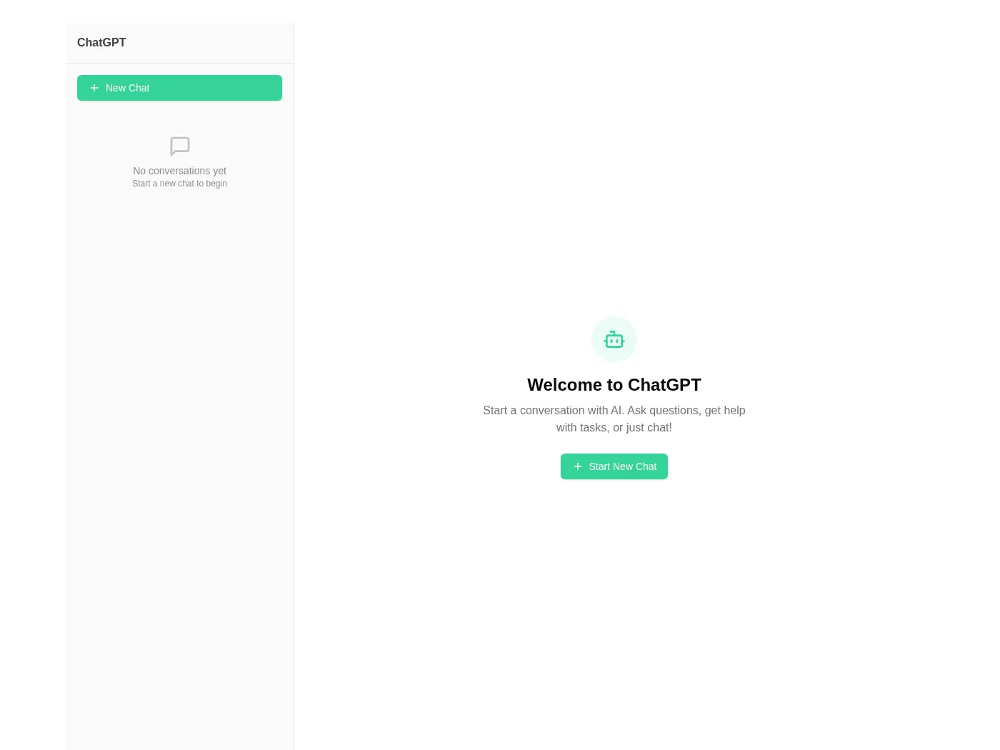 ChatGPT Web Conversational App