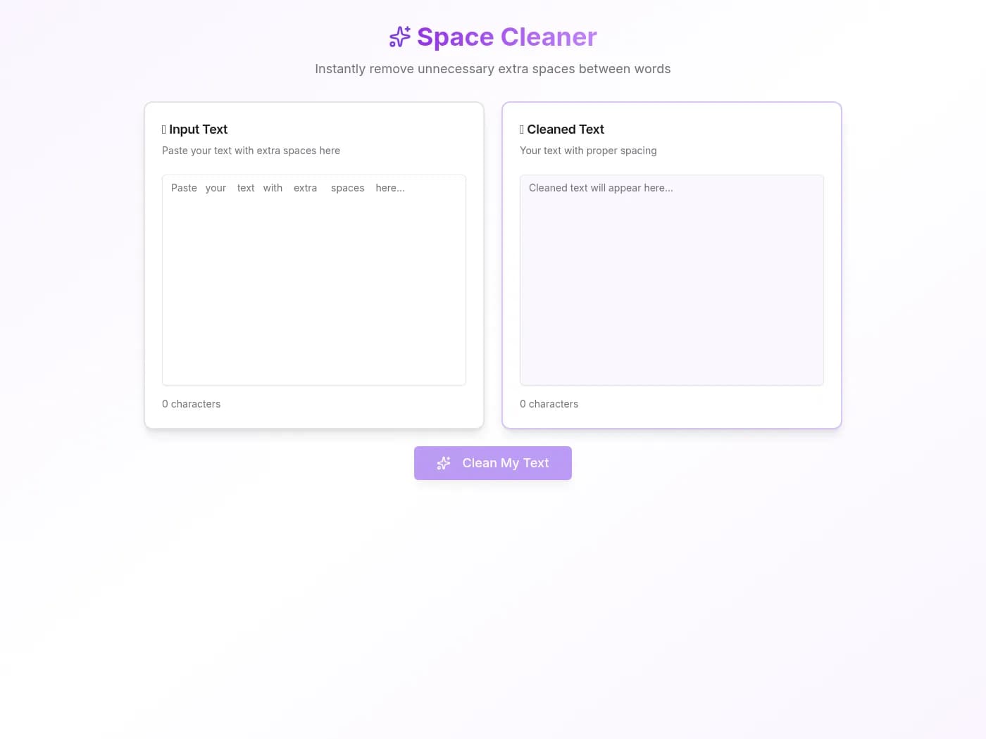 ChatGPT Space Cleaner Tool