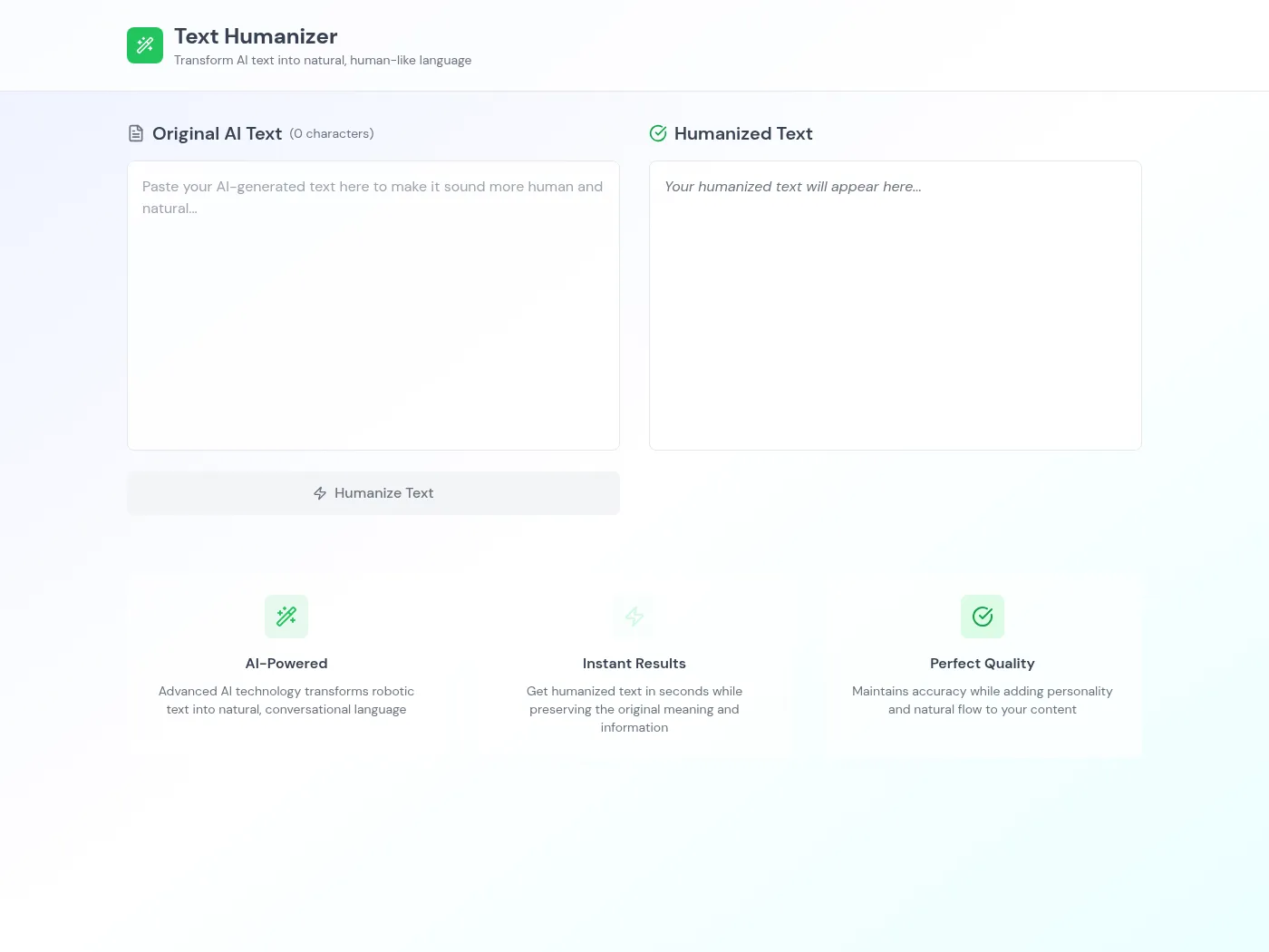 ChatGPT Text Humanizer