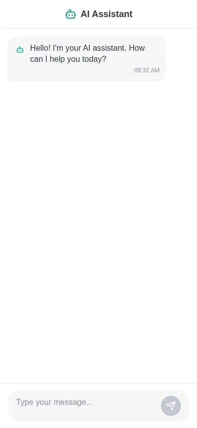 ChatGPT-Style Text Streaming Mobile App