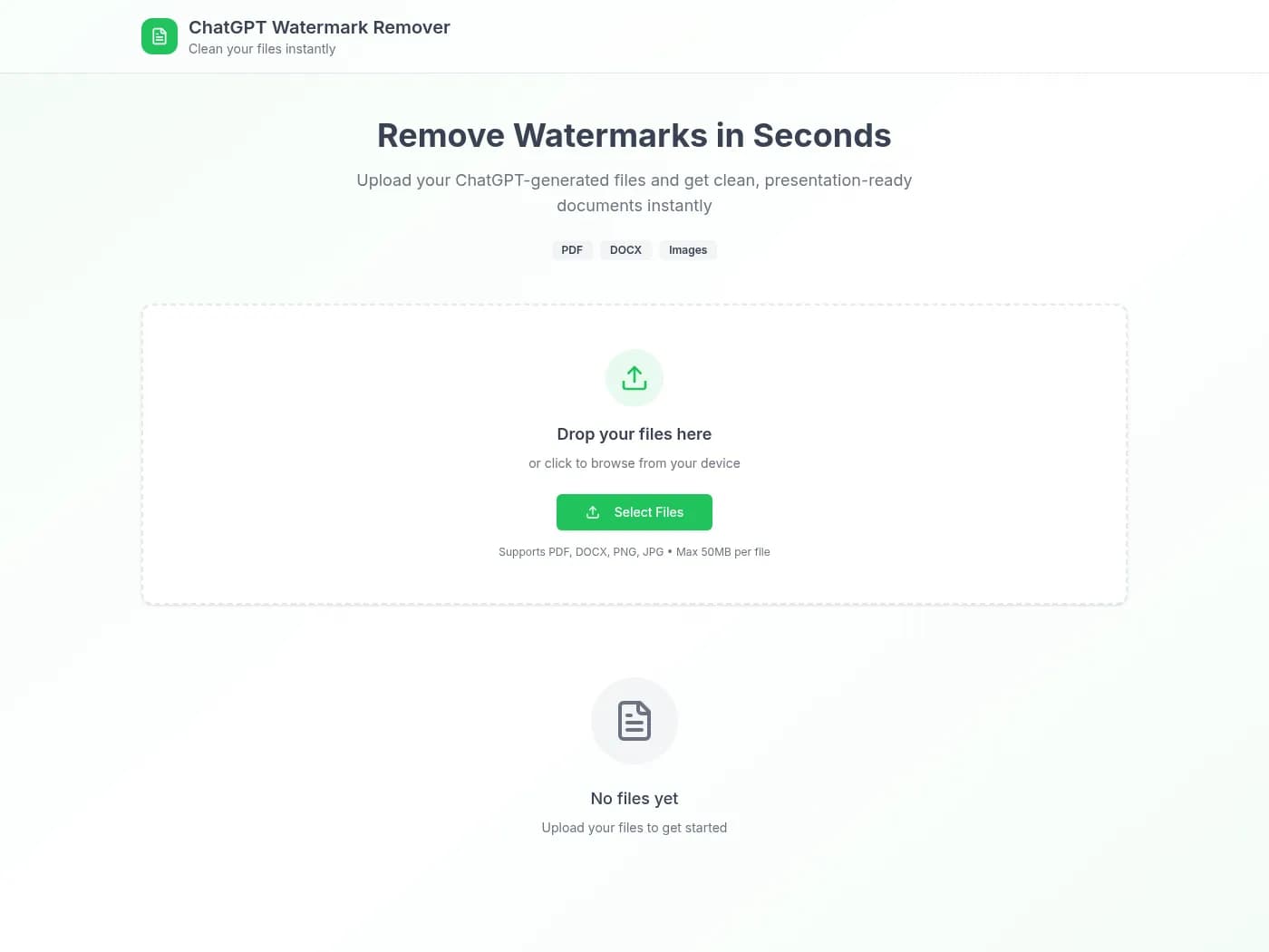ChatGPT Watermark Remover