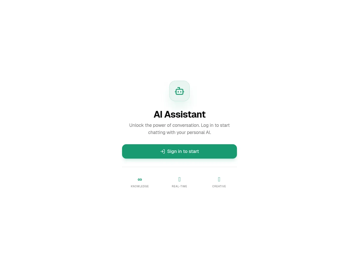 ChatGPT Web App