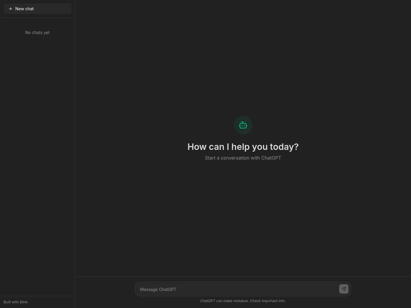 ChatGPT Web Clone
