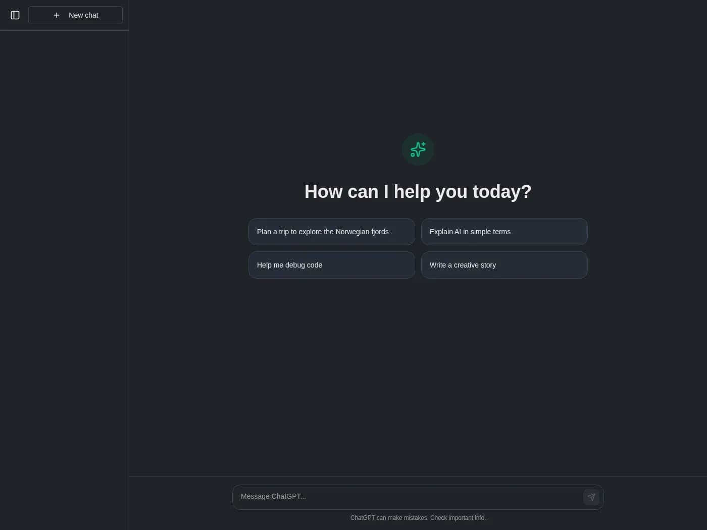 ChatGPT Web Clone