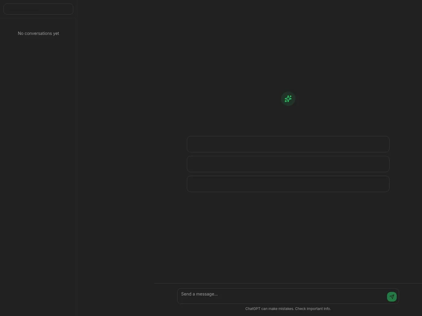 ChatGPT Web Clone