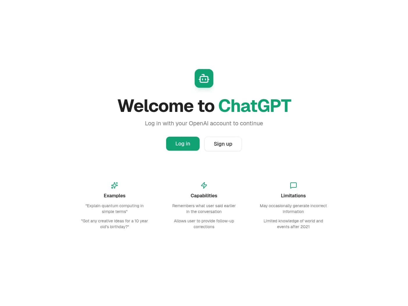ChatGPT Web Clone