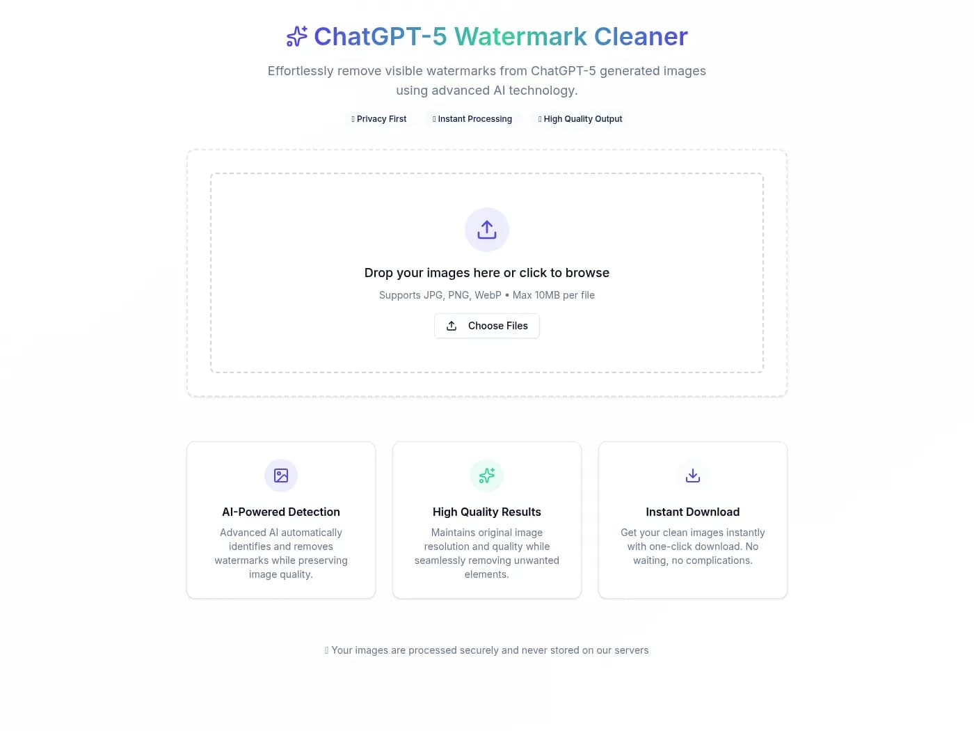 ChatGPT-5 Watermark Cleaner