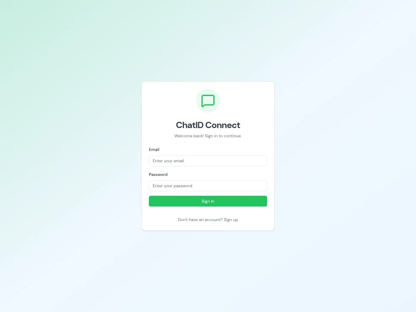 ChatID Connect