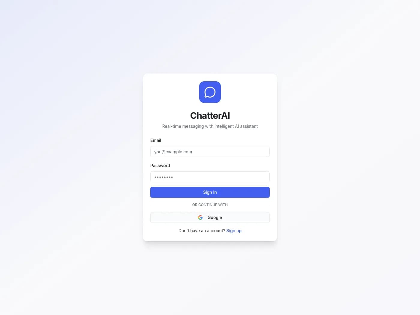 ChatterAI: Web App de Messagerie en Temps Réel avec Chatbot Intelligent