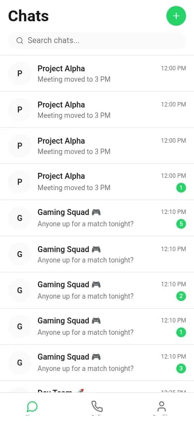 ChatterBox: WhatsApp-Style Real-Time Messaging App
