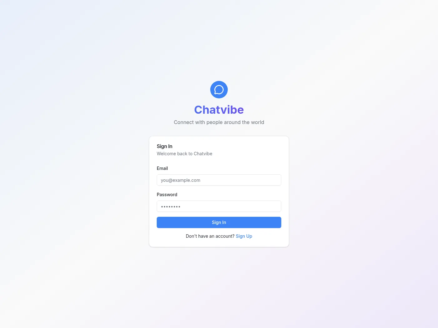 Chatvibe - A Global Social Networking Platform