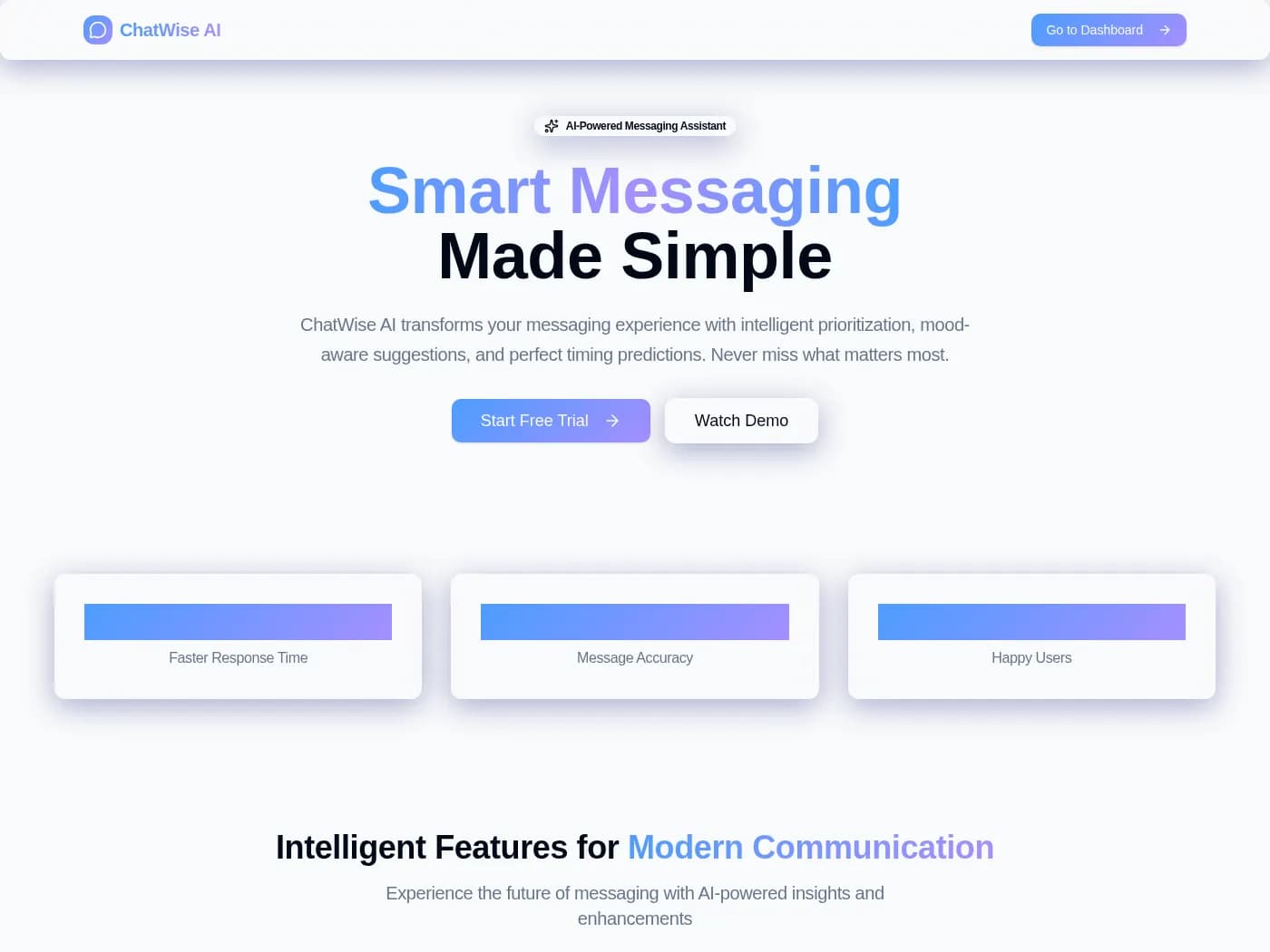 ChatWise AI: Mood-Aware Messaging Assistant MVP
