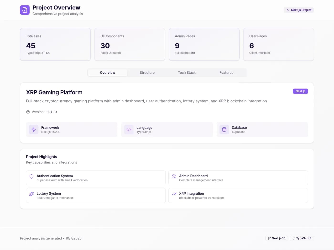 Cheeck Project Overview