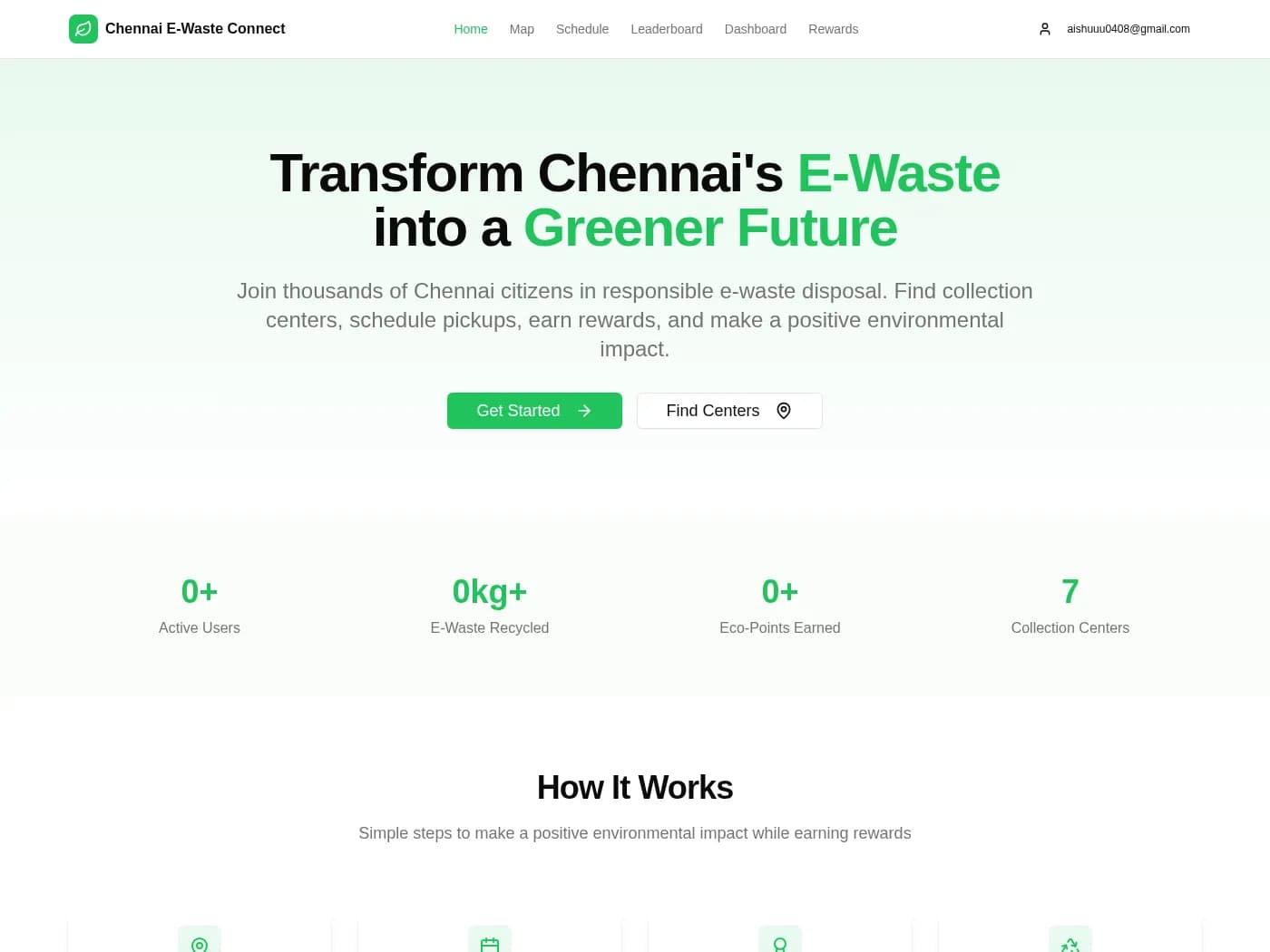 Chennai E-Waste Connect & Eco-Points Platform
