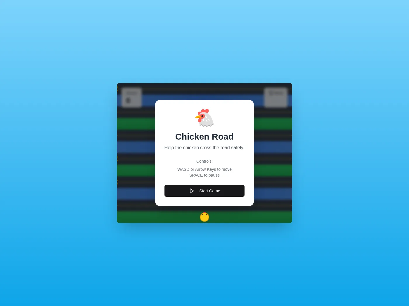 Chicken Road Game Clone
