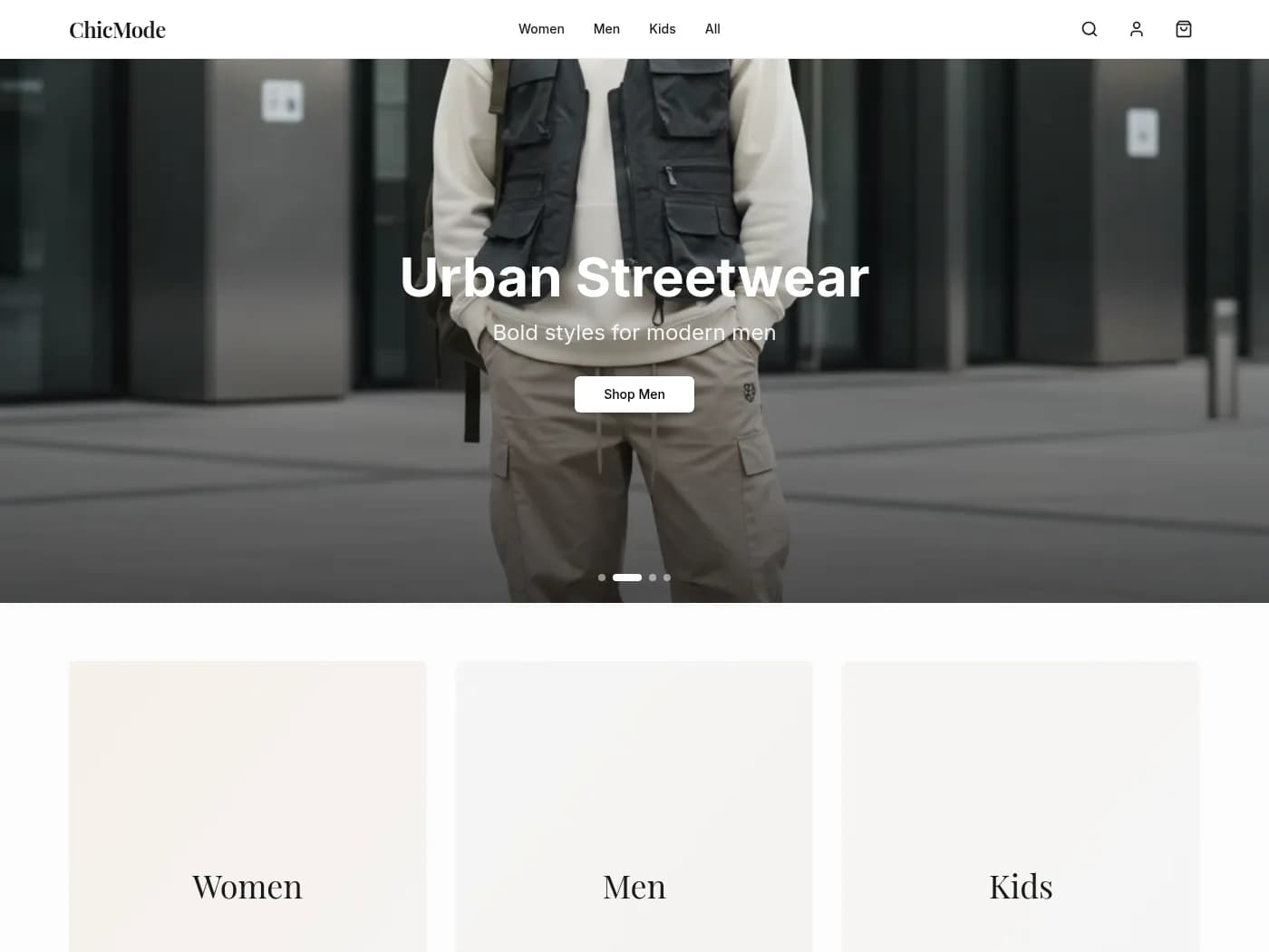 ChicMode: Modern E-Commerce Clothing Store