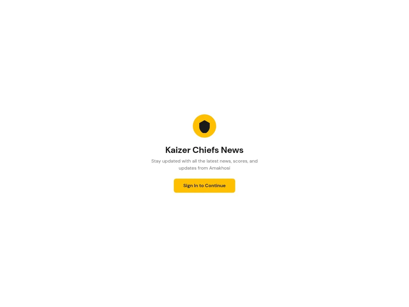 Chiefs News Update