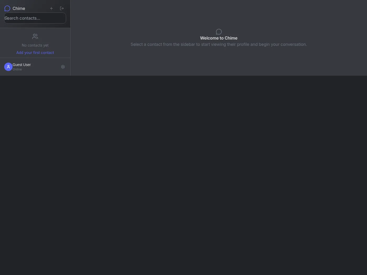 Chime - Modern Discord-inspired Messaging Platform